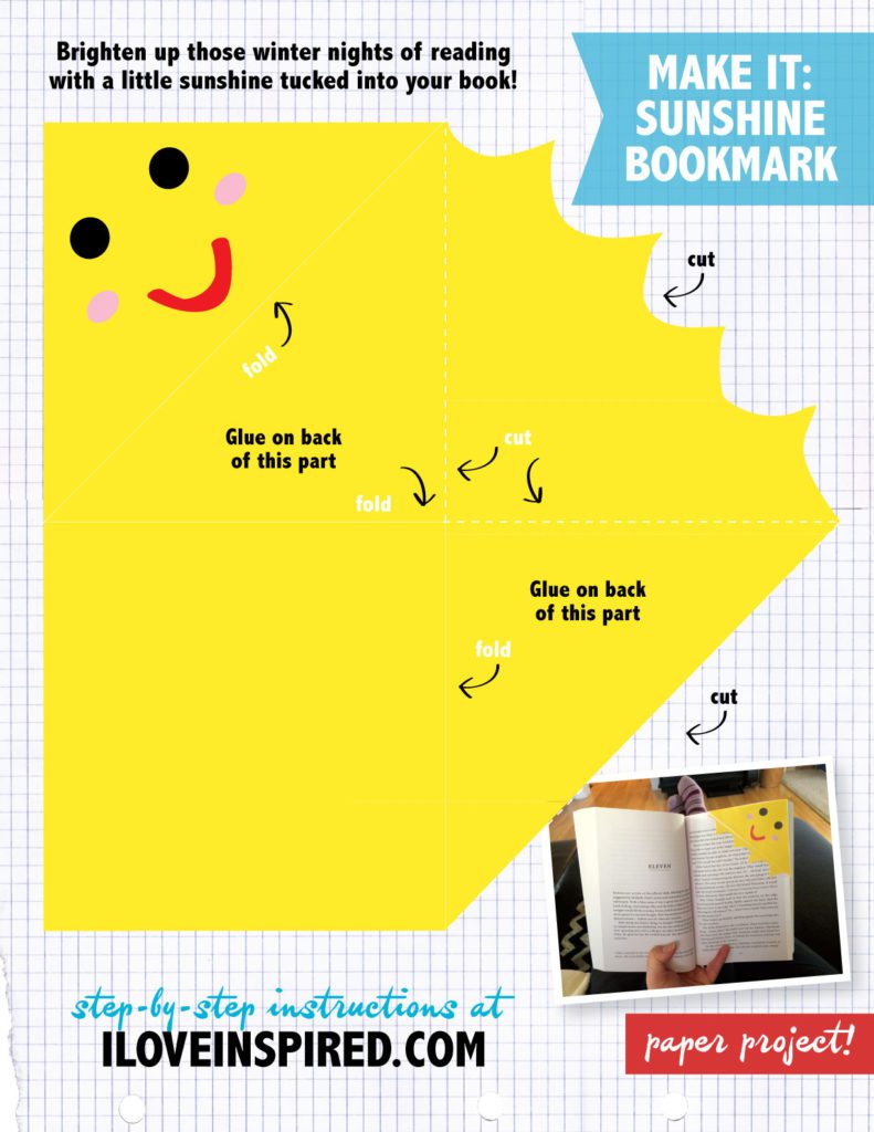 Make It: Sun Bookmark! » I Love Inspire(d)