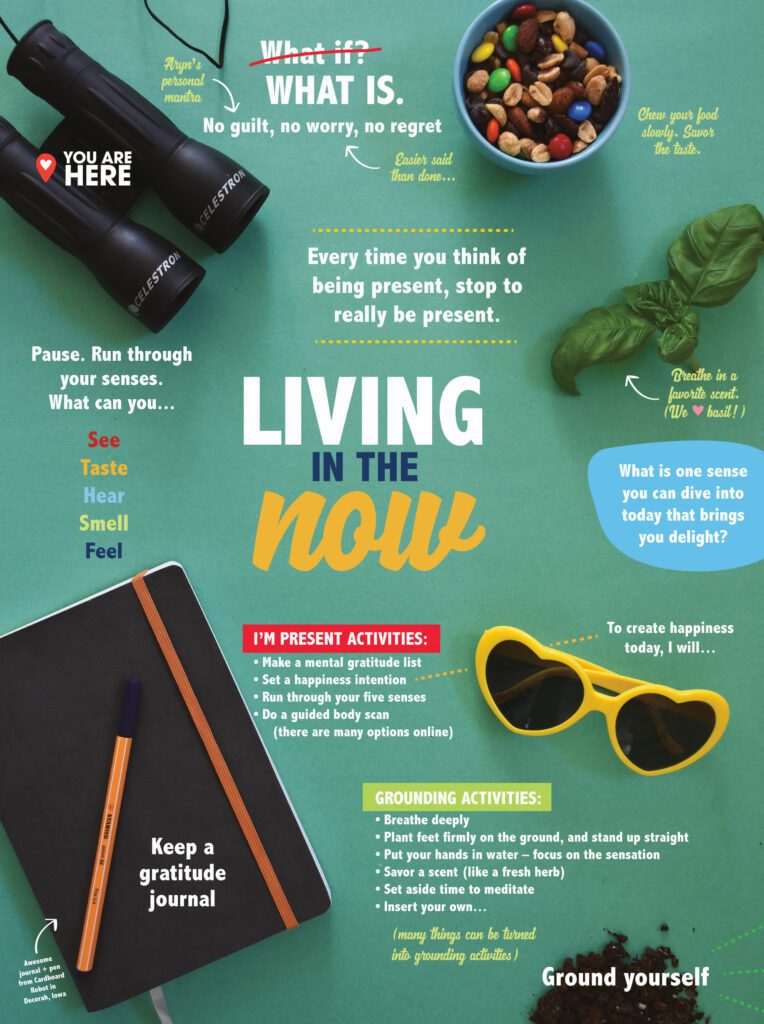 Living in the Now Infographic » I Love Inspire(d)
