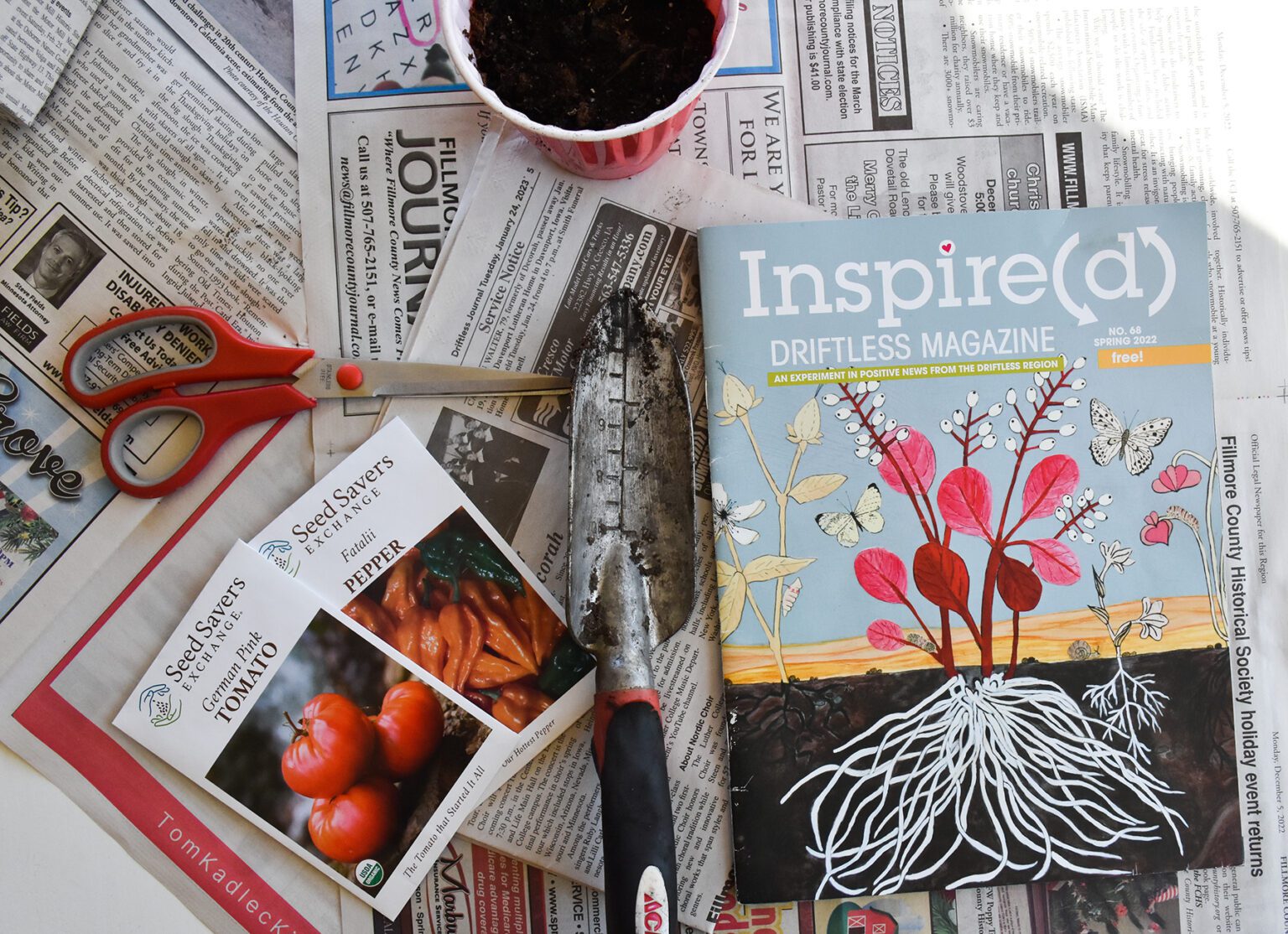 Make It: Paper Seed Starter Boxes! » I Love Inspire(d)