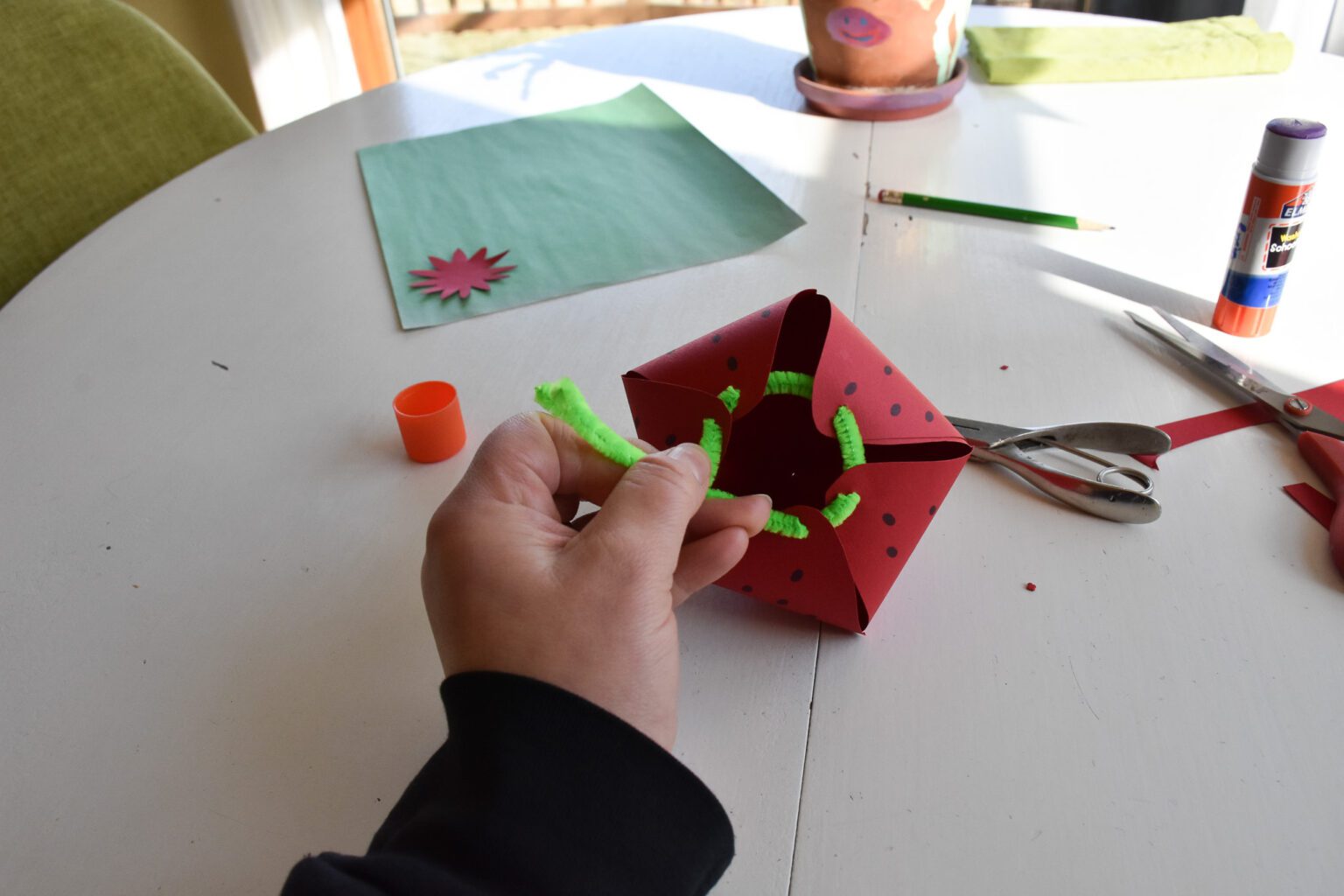 Giant Paper Strawberry Box » I Love Inspire(d)