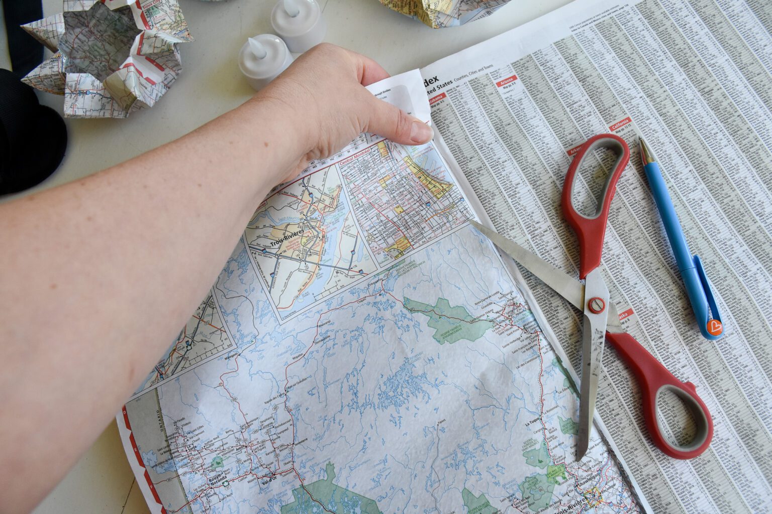 Road Map Lanterns » I Love Inspire(d)