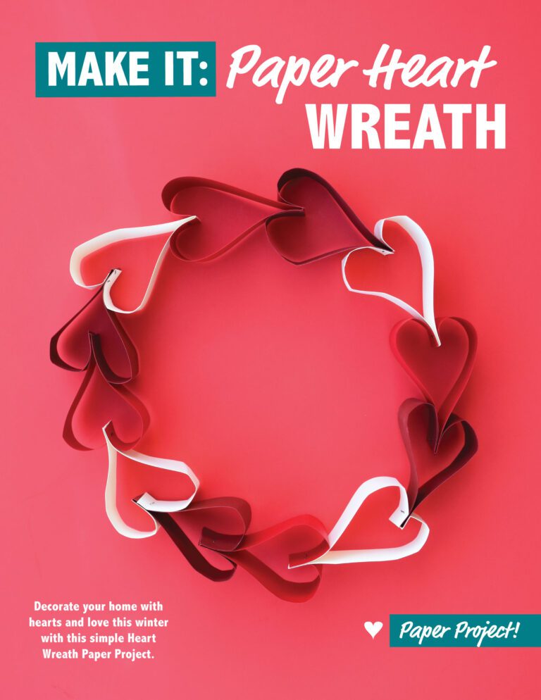 Paper Heart Wreath » I Love Inspire(d)